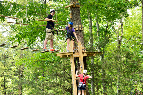 Ropes Courses in the Smoky Mountains of Gatlinburg and Pigeon Forge