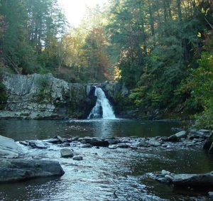 Abrams Falls - A Great Waterfall By Cades Cove